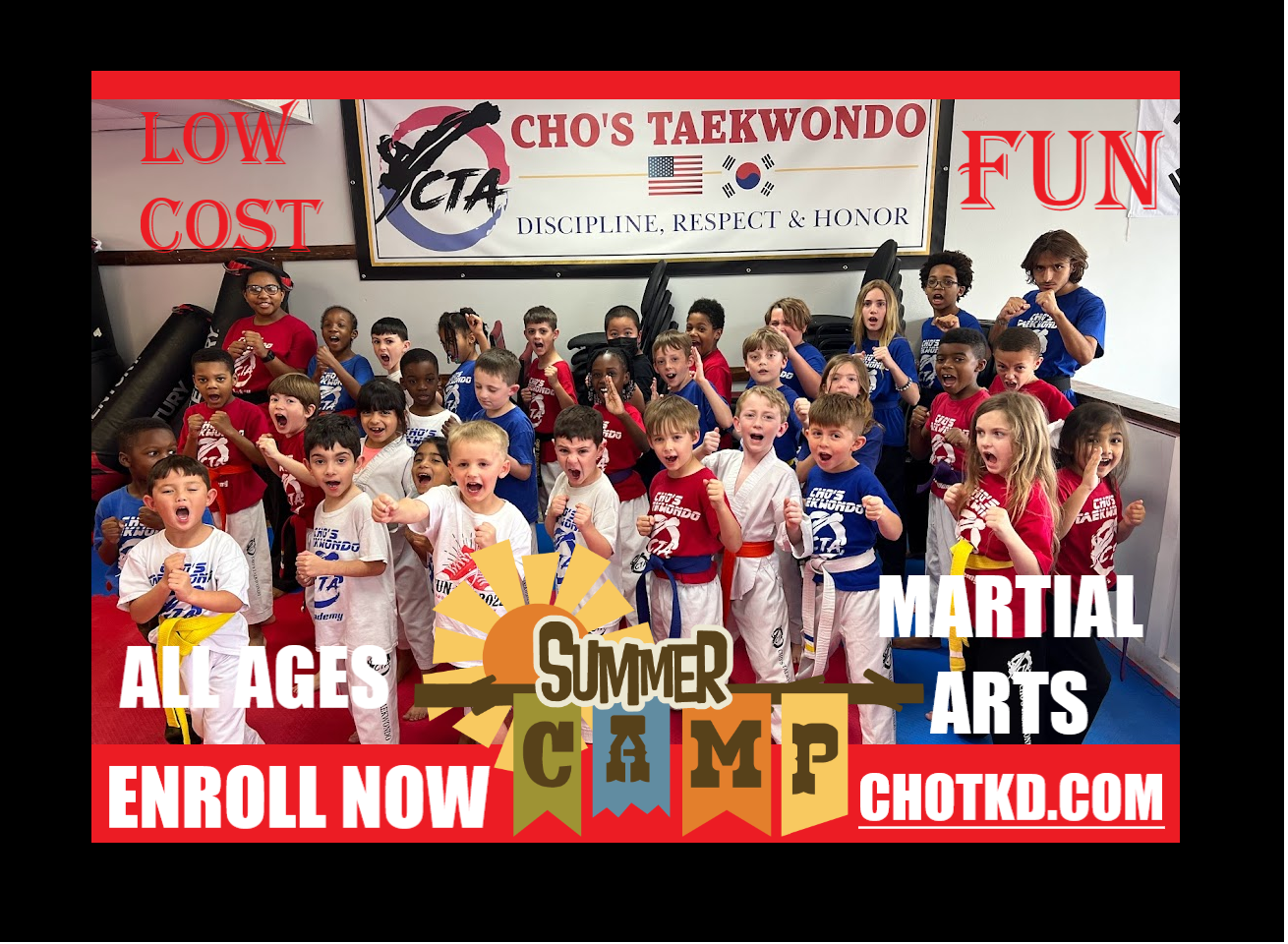 Summer Camp – CHO’S TAEKWONDO